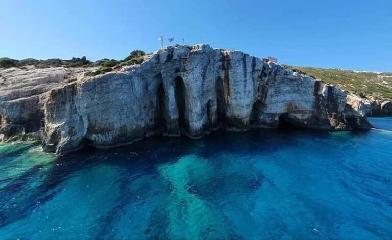Zakynthos: Blue Caves and Navagio Bay Swim Cruise - The Cruise Begins: Agios Nikolaos Harbour