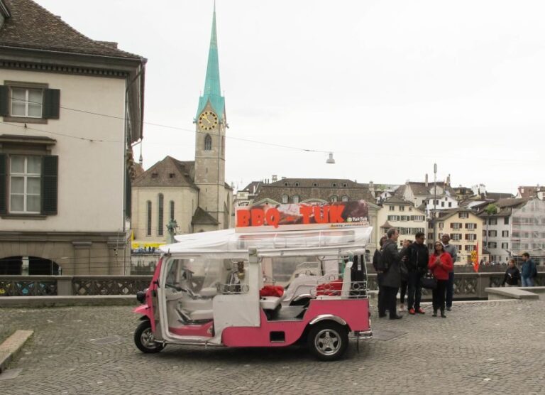 Zurich: Private eTukTuk City Tour - Authentic Insights from Reviewers