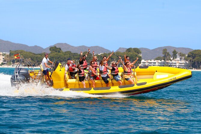 1 Hour of Adrenaline and Speedboat adventure in Alcúdia - What to Expect During the Trip