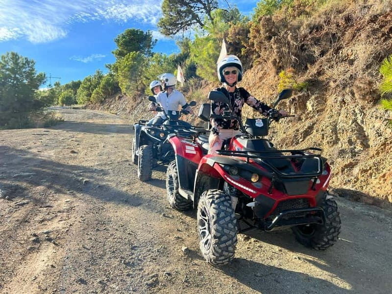 2 hours Quad Tour Marbella - 170 per Quad up to 2 people - Crossing Rivers and Cooling Off in Río Real