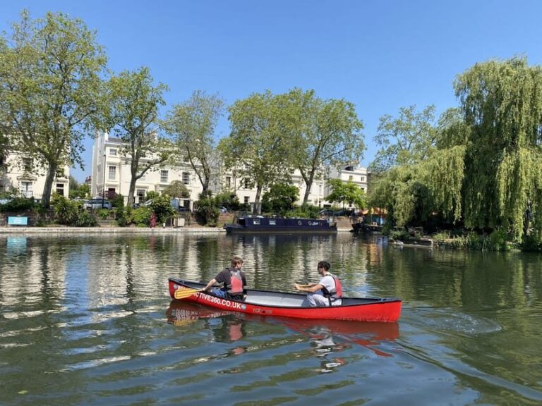 2 seater Canoe Rental in Ladbroke Grove - What’s Included and How It Works