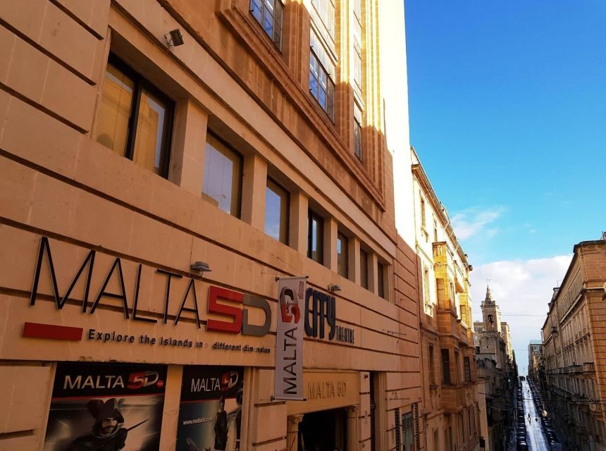 20-Minute Audio-Visual Show + Optional Valletta Audio Guide - Breakdown of the Tour Components