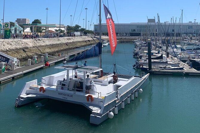 2H Private Sailing Catamaran "Vertigo" Tour in Lisbon up to 18pax - Frequently Asked Questions