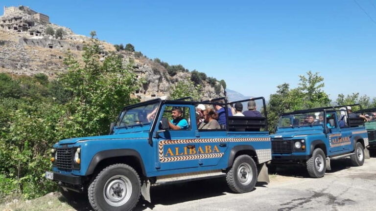 4x4 Jeep Safari - TLOS-SAKLIKENT WTH BBQ LUNCH - Transportation, Timing, and Group Dynamics