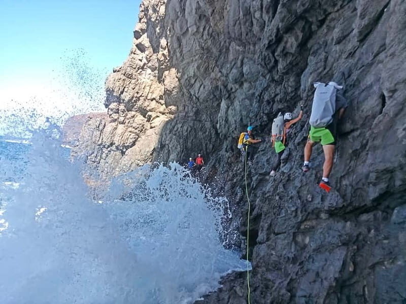 Agaete: Gran Canaria Coasteering. Marine Ferrata and Zipline - Who Will Love This Tour?