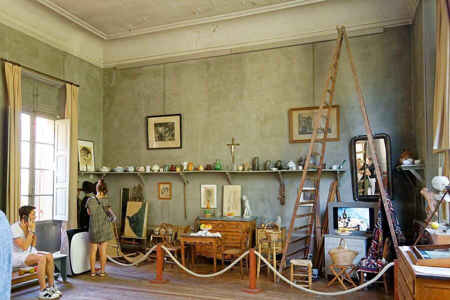 Inside the Atelier Cézanne studio in Aix-en-Provence