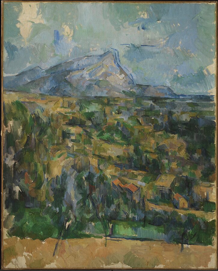 Cézanne Mont Sainte-Victoire 1904 painting