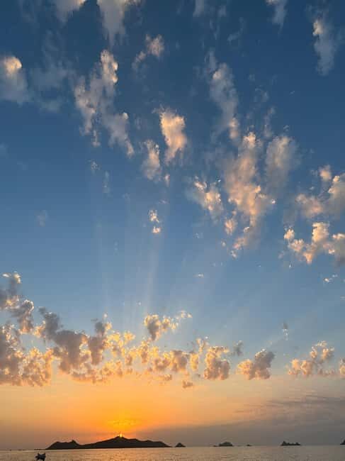 Ajaccio : Sunset seascape at the Sanguinaires - The Itinerary: What to Expect Step-by-Step