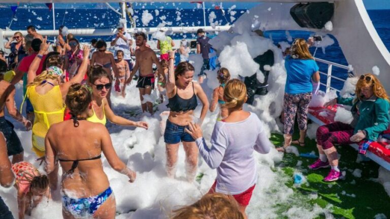 Alanya: Disco Boat Tour with Foam Party and Unlimited Drinks - Authentic Tips from Reviews