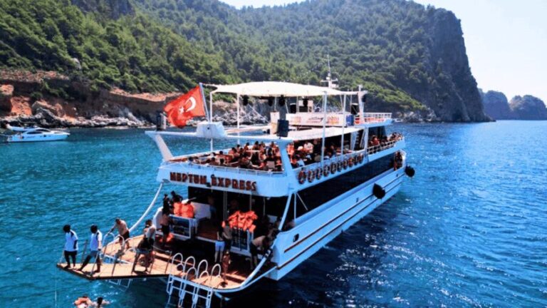 Alanya White Pearl Catamaran Cruise  Scenic Views & Swim - What You Can Expect from the Tour