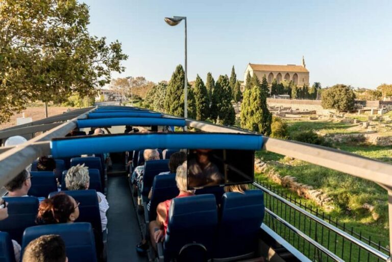 Alcudia: ALCUDIA City TOUR Open Top Bus, open-top bus tour - Detailed Breakdown of the Tour Itinerary