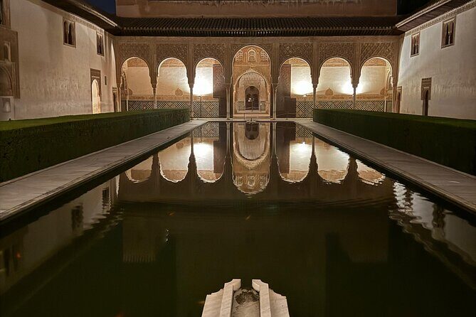 Alhambra Night Tour with tickets included Nasrid Palaces - FAQ