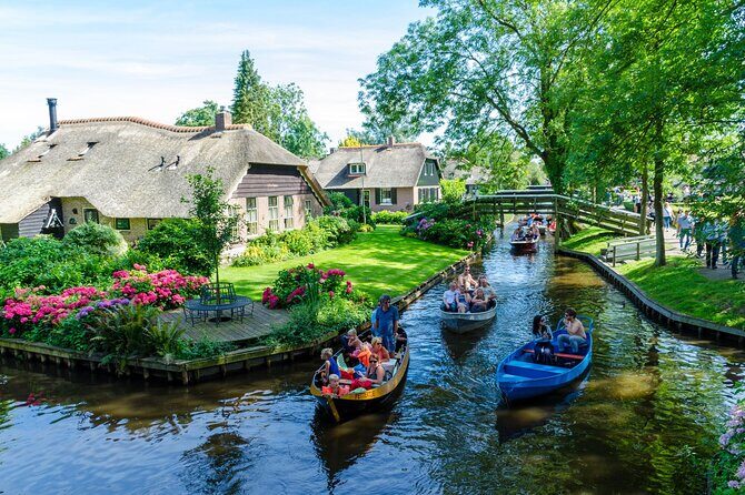 Amsterdam: Giethoorn Tour Scenic Cruise, Cheese & Free Time - What’s Included and What’s Not