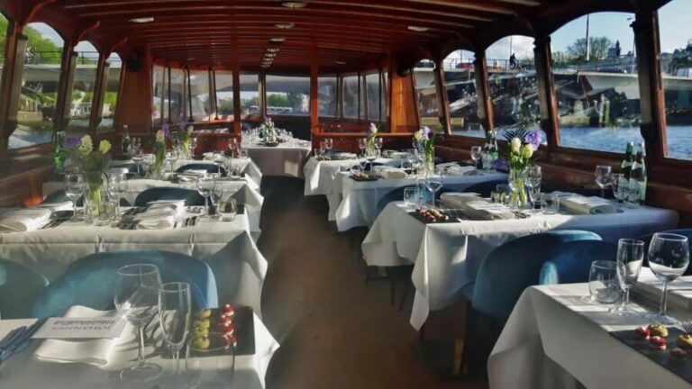 Amsterdam: High-End 3-Course Dinner Canal Cruise - The Food & Service: A Closer Look