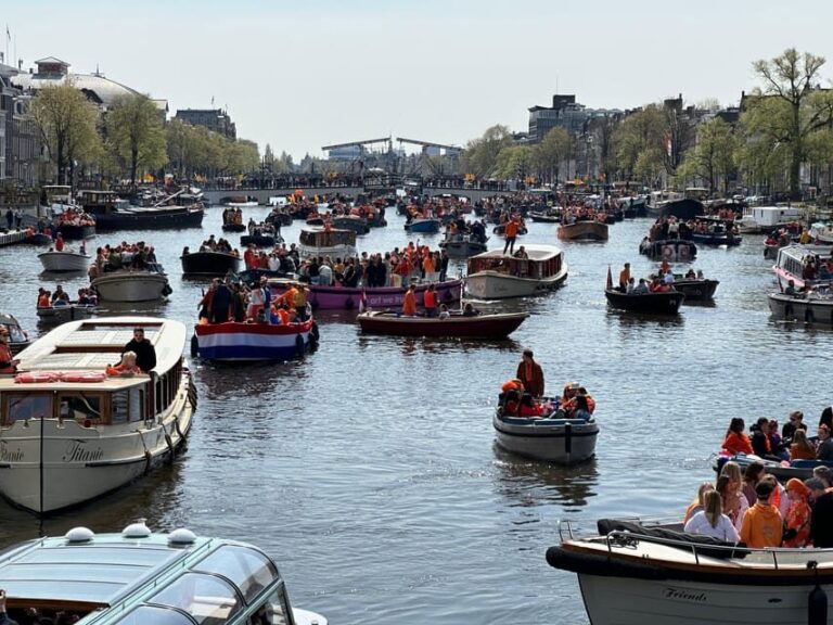 Amsterdam: Kingsday Party Cruise including Drinks - FAQ