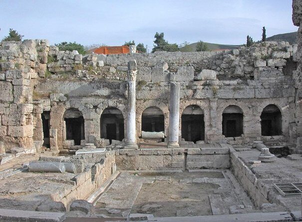Ancient Corinth, Sanctuary of Hera, Blue Lake & Canal from Athens - Discovering the Ruins of Ancient Corinth