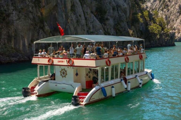Antalya/Alanya: Green Canyon With Boat&Lunch - The Realities of the Experience