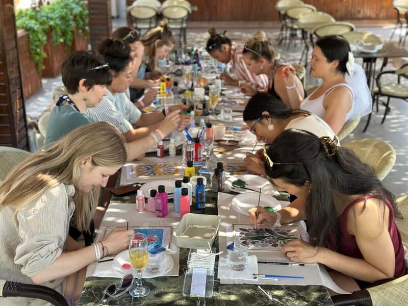 Antalya: Frame Glass Painting Workshop with Turkish Tea - Authenticity and Value