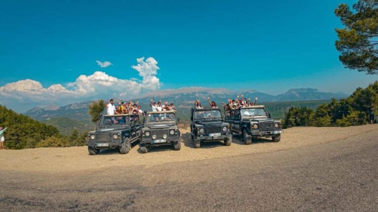 Antalya Outdoor Adventure: Rafting, Jeep & Quad w/Lunch - The Itinerary Breakdown: What to Expect