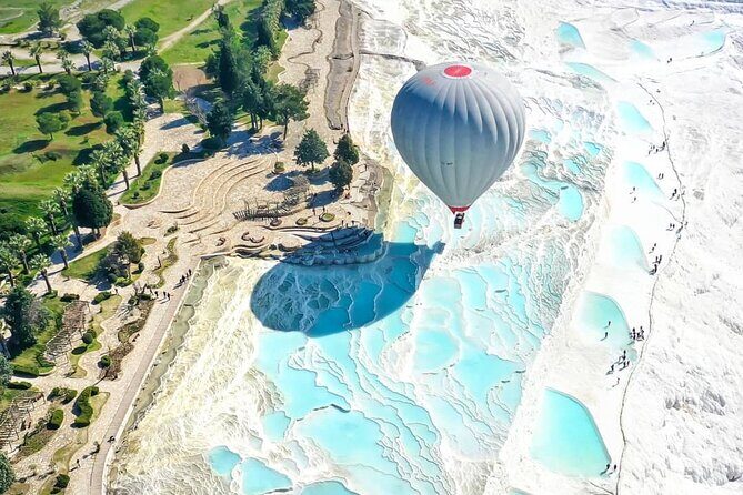 Antalya: Pamukkale & Hierapolis Tour with Lunch & Entrance - First Stop: Pamukkales Stunning Terraces