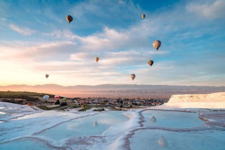 Antalya to Pamukkale: Day Tour W/Optional Hot Air Balloon - Visiting Hierapolis: Ancient Ruins in a Picturesque Setting