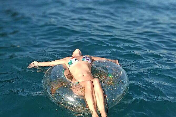 Aperitif on a boat at sunset, Porto Venere and islands - Sailing Along the Coast at Sunset