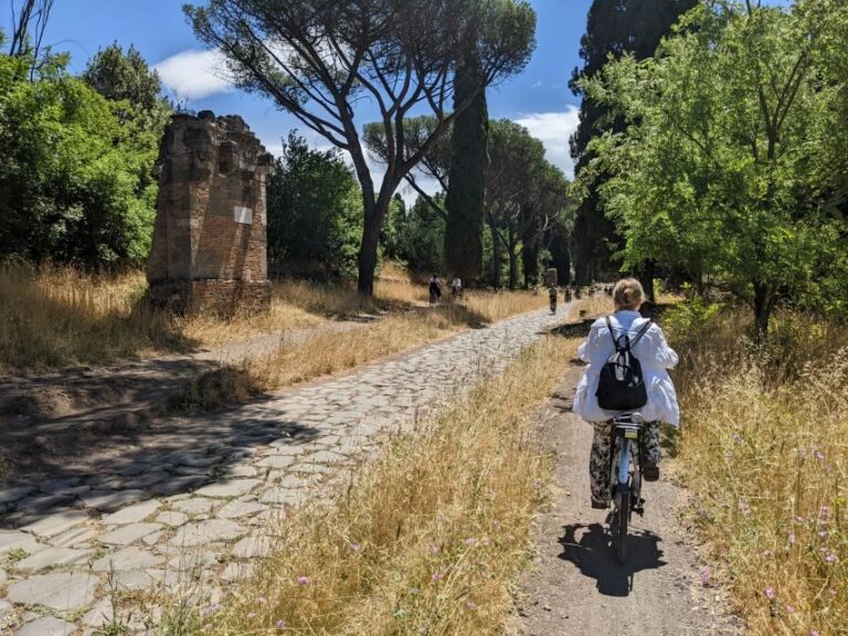 Appia Antica & Aqueducts e-Bike Tour - Official Provider - The Value of This Tour