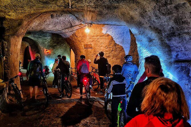 Appian Way Bike tour Underground with Catacombs & Lunch - Riding Through Natural Beauty and Ancient Ruins