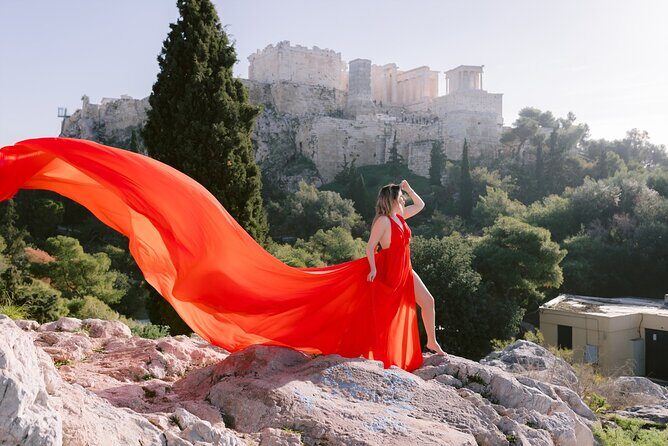 Athens Flying Dress Photo Shoot with a Professional Photographer - The Experience Breakdown: What to Expect