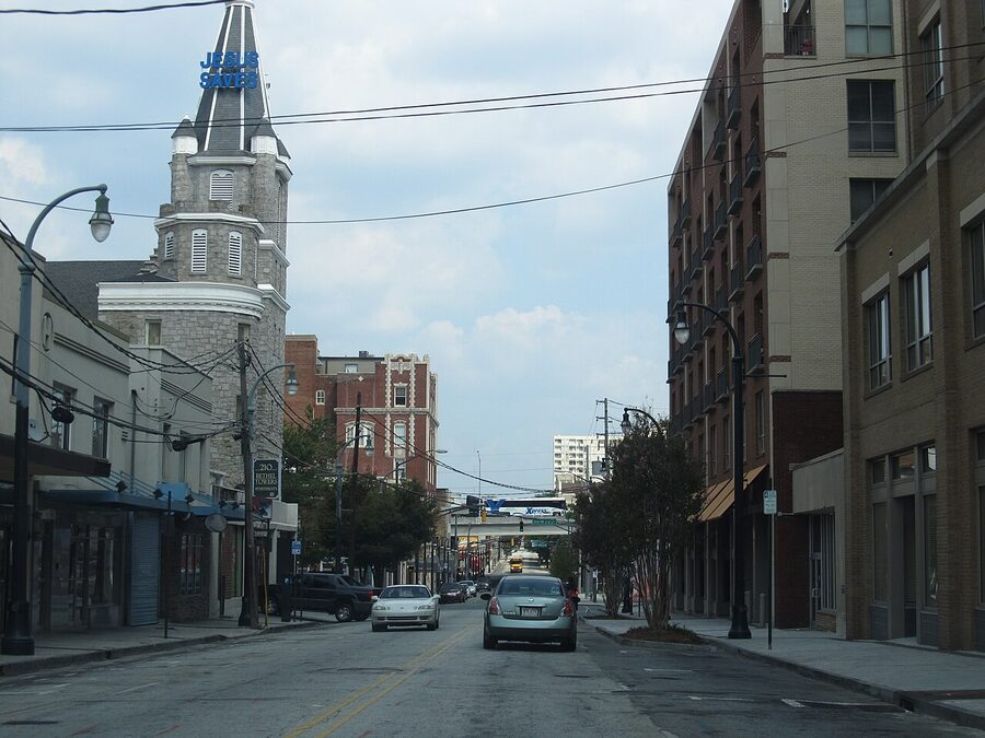 Sweet Auburn Historic District buildings Atlanta Georgia