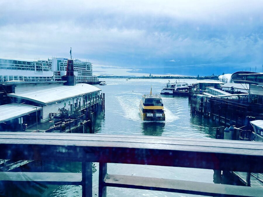 Auckland Downtown Ferry Terminal on Quay Street