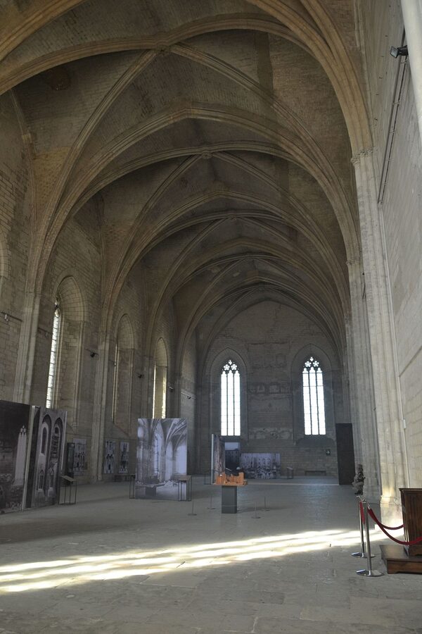 Grande Chapelle Clementine inside the Palais des Papes Avignon