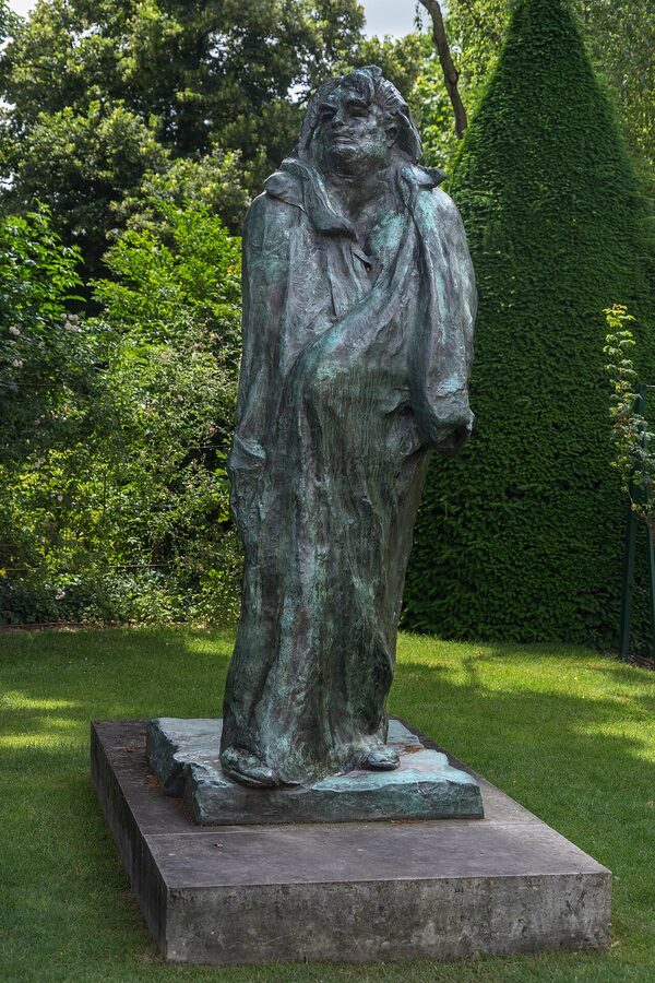 Monument to Balzac by Rodin at Musee Rodin Paris