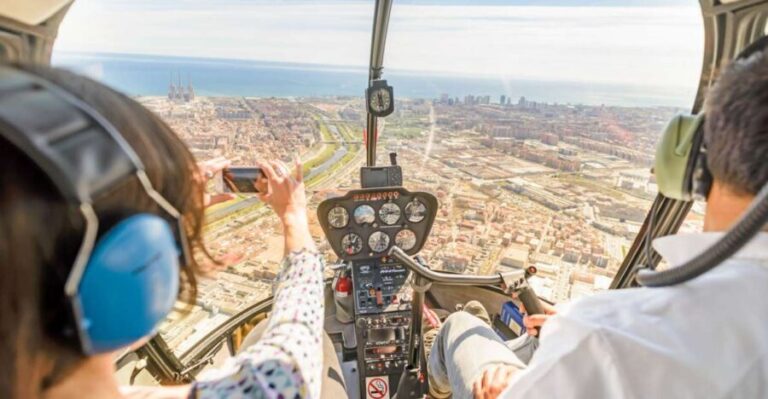 Barcelona: Panoramic Helicopter Flight & Boat Transfer - The Authenticity and Value of This Tour
