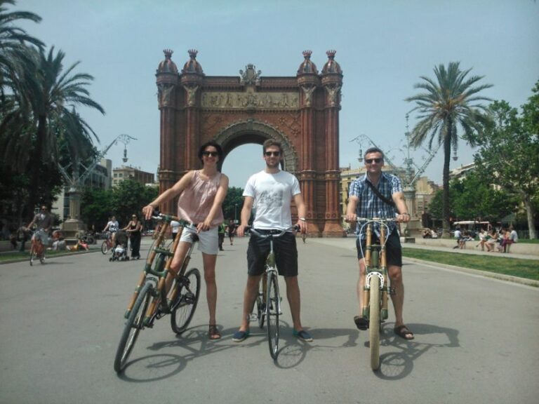 Barcelona: Private Highlights Tour by Bamboo Bicycle - What’s Included and How It Works