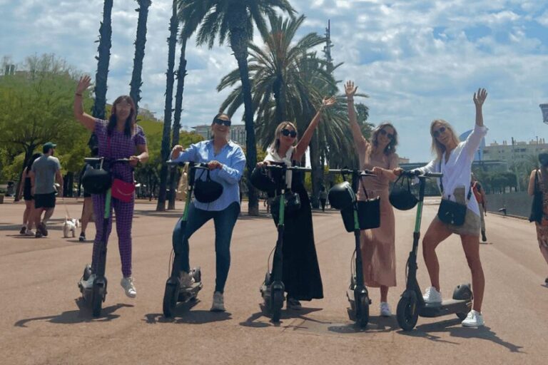 Barcelona: Sagrada Familia Electric Scooter or Bike Tour - Exploring Barcelona’s Iconic Neighborhoods
