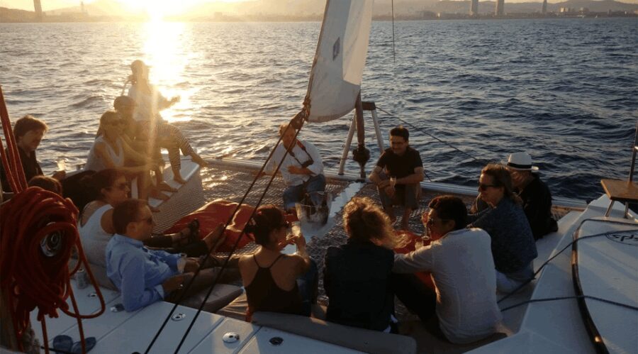 Barcelona: Shared cruise on a catamaran Drink+Local Tapa - Authentic Experiences from Reviewers