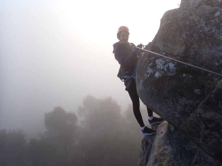 Barcelona: Via Ferrata Baumes Corcades in Centelles - The Guides and Safety Measures