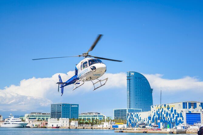 Barcelona's Coastline Helicopter Flight & Heliport Boat Transfer - The Pros and Cons