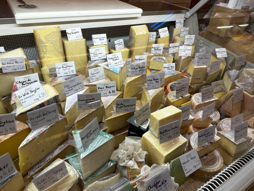 Basel: Farmer's Market, Cheese, Chocolate & Pastry Tour - Focused on Swiss Food Heritage