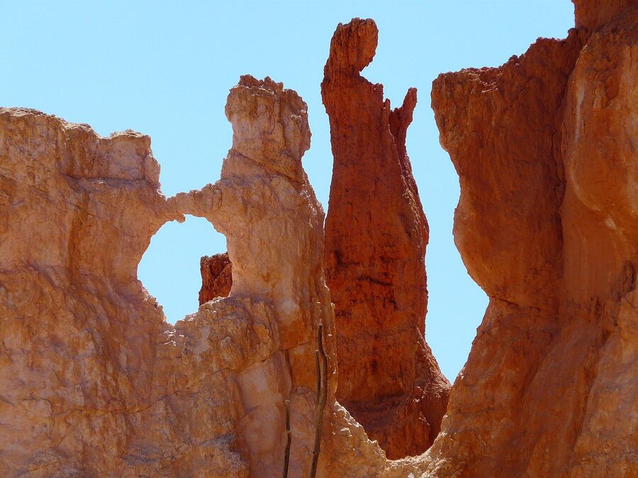 Classic Bryce Canyon National Park hoodoos Utah