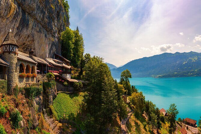 Beatus Caves, Panoramic Bridge, Nature Park Blue Lake and Lake Thun Cruise - Transportation and Group Size