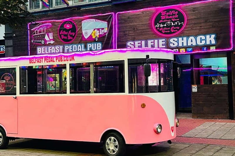Belfast: Fully Enclosed Pink Party Bike Ride - Why choose this tour?
