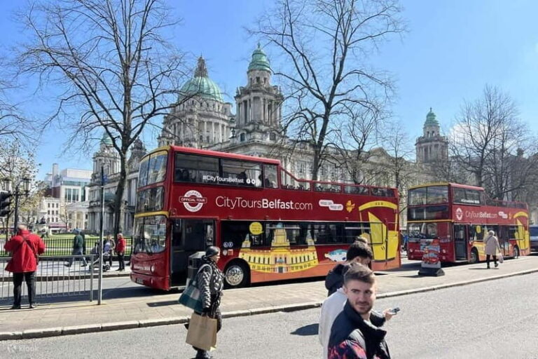 Belfast: Giant's Causeway Tour and 2-Day Open Top-Bus Tour - The Two-Day Hop-On Hop-Off Belfast City Tour