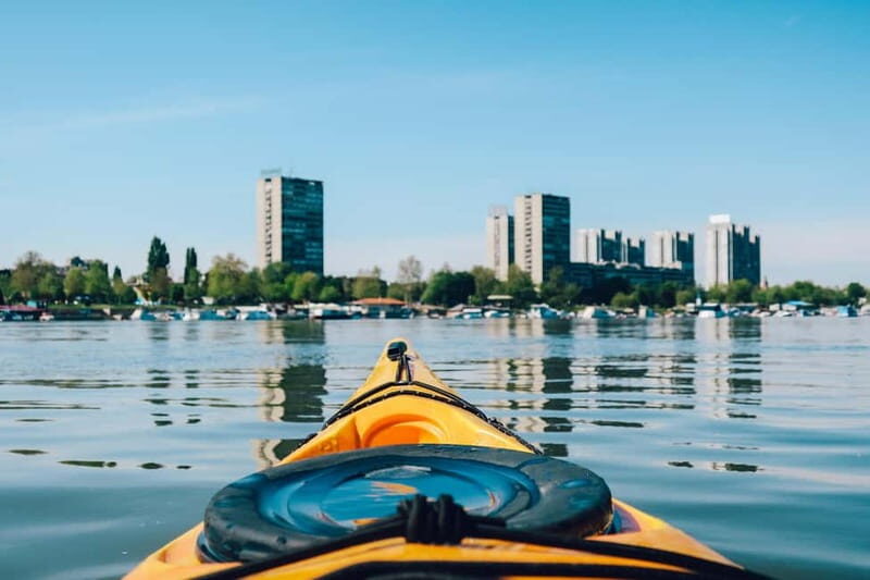 Belgrade: Great War Island Kayak Adventure - The Beach Break at Lido