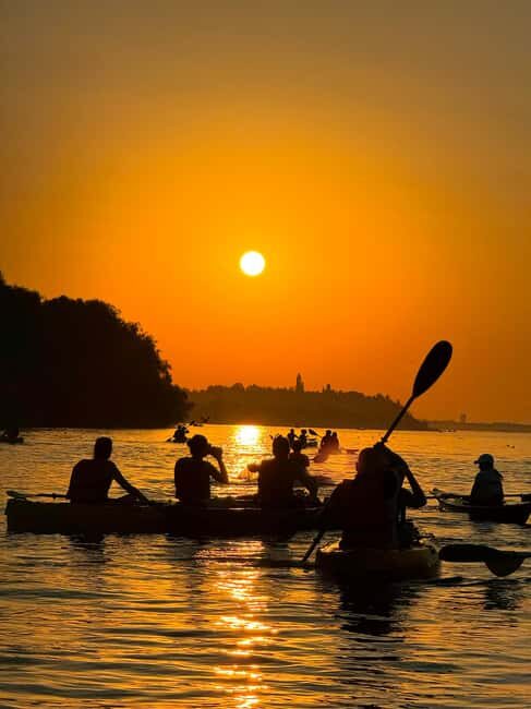 Belgrade: Sunset Kayak Tour - The Experience Itinerary