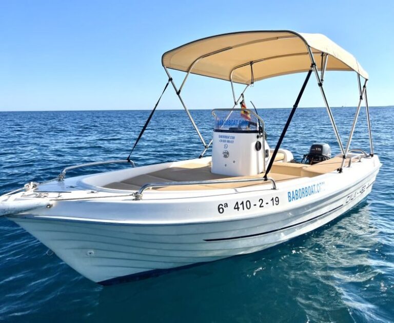 Benalmádena: Costa del Sol License-Free Boat Rental - The Itinerary Breakdown