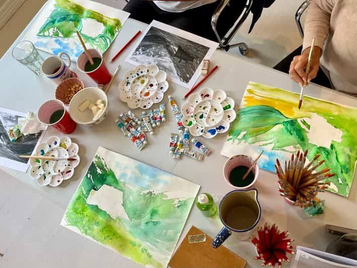 Bergen: paint Norwegian landscape with watercolor - What Makes This Workshop Special