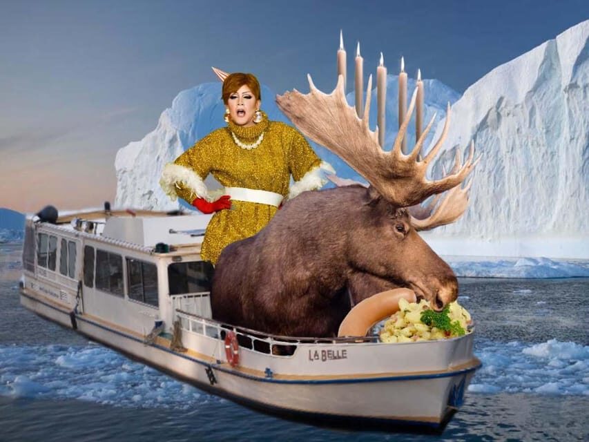 Berlin: Christmas cruise on the Spree with drag queen Audrey. - An In-Depth Look at the Christmas Cruise Experience