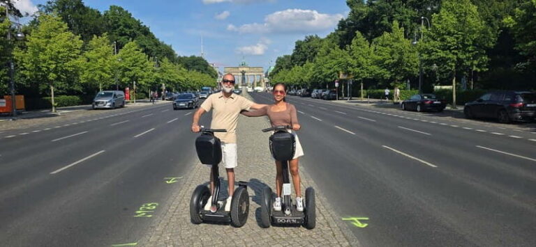Berlin: guided Segway tour in the heart of the city - Detailed Breakdown of the Itinerary